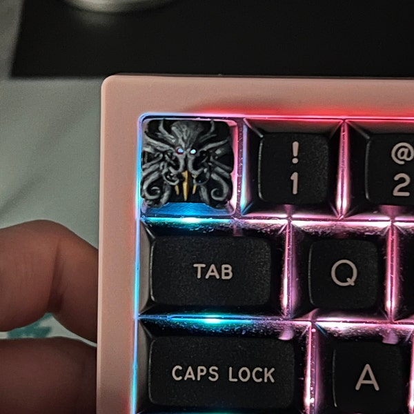 Baldur's Gate 3 Keycap, Baldur's Gate 3 Logo, Gaming Keycap, Artisan ...