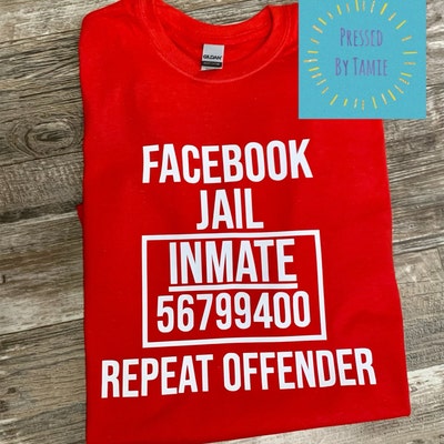 Facebook Jail Inmate PNG and SVG - Etsy