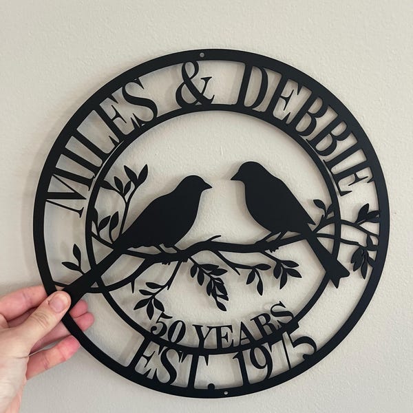 Custom Metal Family Crest Sign / Family Crest / Metal Family Crest ...