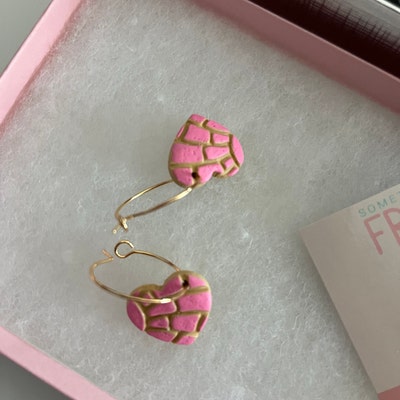 Concha Pin Round Concha Pin Heart Concha Pin Pan Dulce Pins Food Pins ...