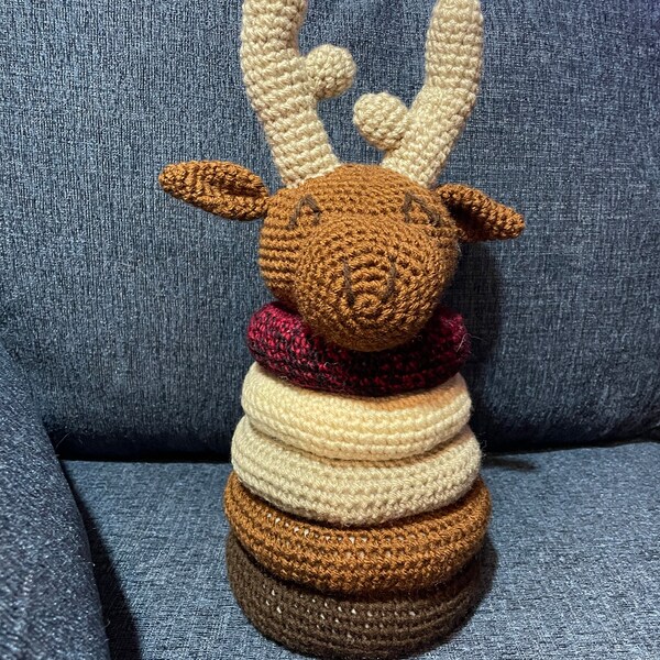 PDF Pattern: Seafoam Sea Turtle Crochet Stacking Ring Toy - Etsy