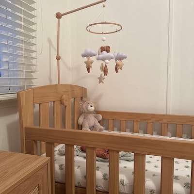 Mobile Hanger for Crib by Okidokids™ Baby Mobile Arm Modern White ...