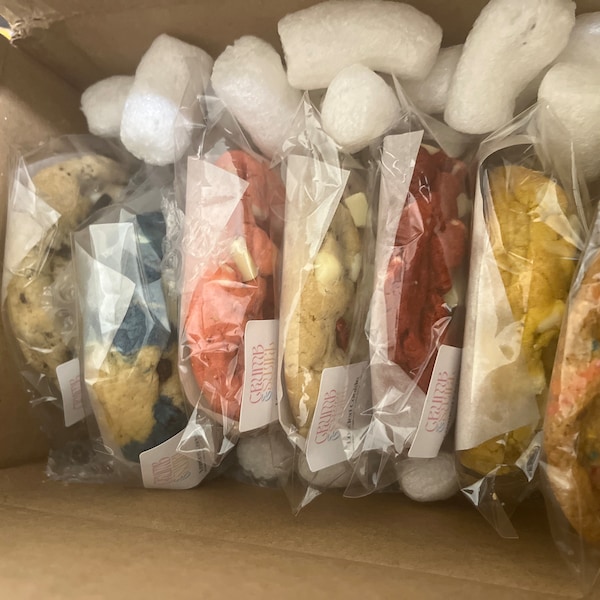 Build Your Own 6 Cookie Box - Large Bakery Style Cookies - Dessert ...