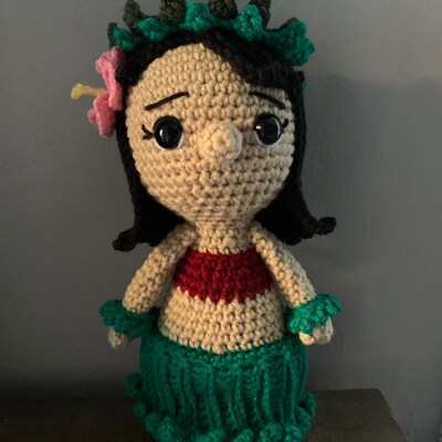 PATTERN ONLY Lilo Inspired Amigurumi Doll From Lilo & Stitch - Etsy