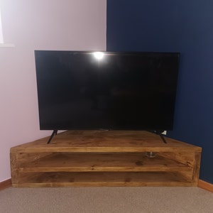 TV Stand/tv Unit Chunky Rustic Handmade Reclaimed Furniture | Etsy