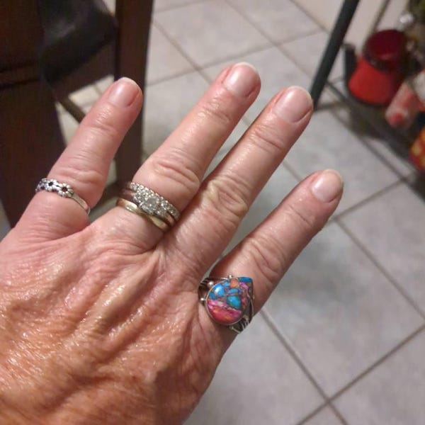 Hammering Beautiful Designer Bangle* Stackable Bangles* 925 Silver ...