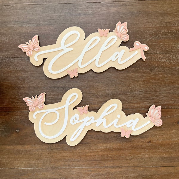 Custom Name Sign | Backdrop Sign | Personalized Baby Name Wall Banner ...