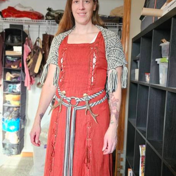 Boda Vikinga, Chal De Boda Pagano, Chal De Boda Medieval, Bruja Gris ...