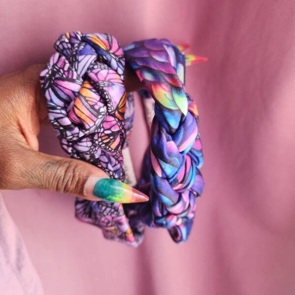 Braided Headbands for Women, Adult Headbands, Neutral Color Headbands ...