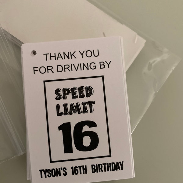 SPEED Limit + NEW Driver + License // Birthday + Adult + Race Car ...