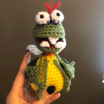 Ray the Lightning Bug Made to Order. Firefly. Amigurumi Doll. Crochet ...