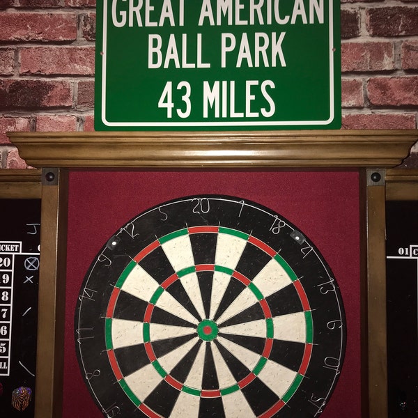 Personalized Highway Distance Sign To: Great American Ball Park, Home ...