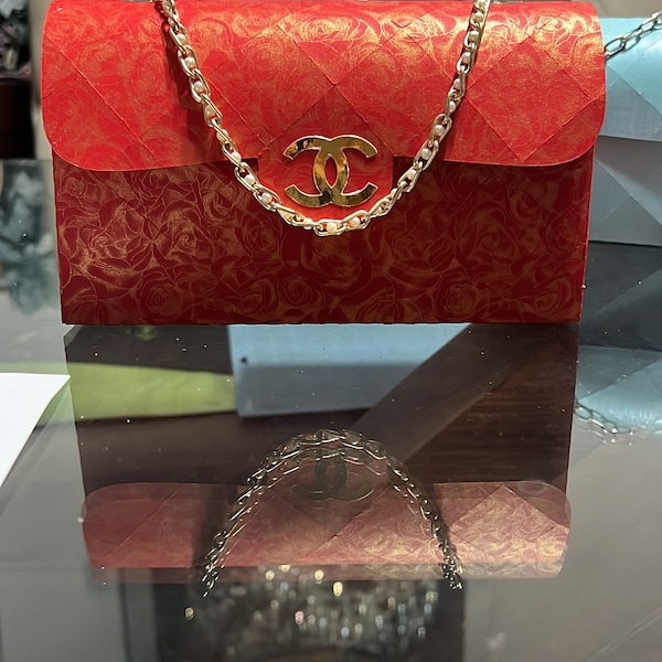 Quilted Handbag Bag Gift Box 3d Cut File for Paper Craft ( No Scoring ...