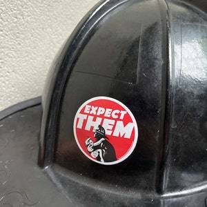 Custom Firefighter Helmet Decal Firefighter Sticker Car Decal Fireman ...