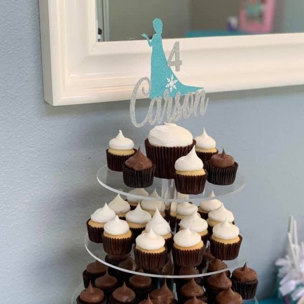 Elsa Cake Topper | Frozen Cake Topper | Elsa Topper | Frozen Party ...