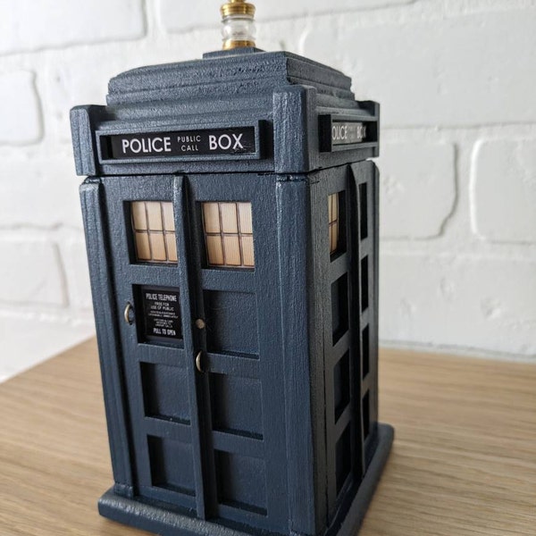 TARDIS Inspired Double Ring Box - Etsy