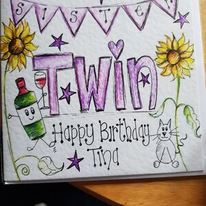 Hand Drawn Minecraft Creeper Birthday Card - Etsy