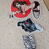 Goth Girl Pinup Vinyl Sticker, Horror Punk Decal, Psychobilly Sticker ...