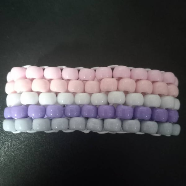 Pride Flag Kandi Cuff - Etsy