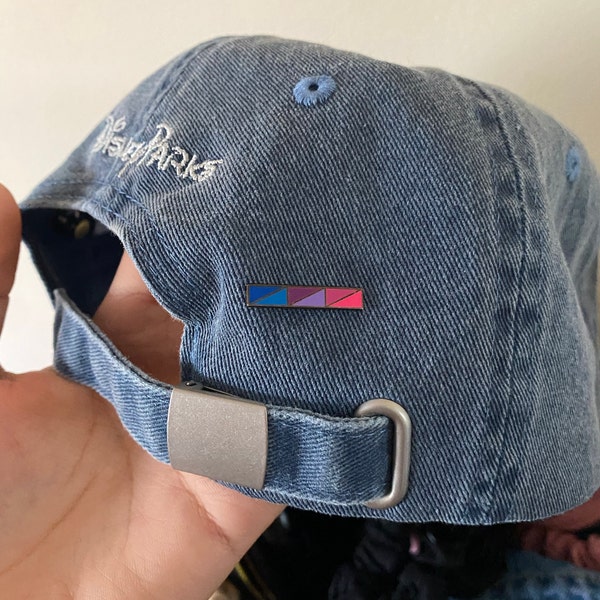 Bisexual Bar Pin — Subtle Bi Pride Flag Accessory LGBT Lesbian Gay ...