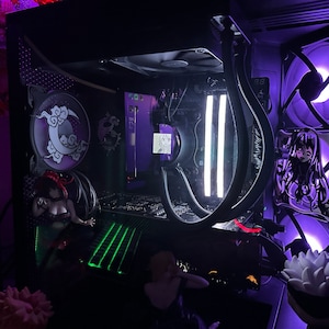 Snowflake Gaming Computer Fan Shroud/ Grill /cover Custom 3D Printed ...