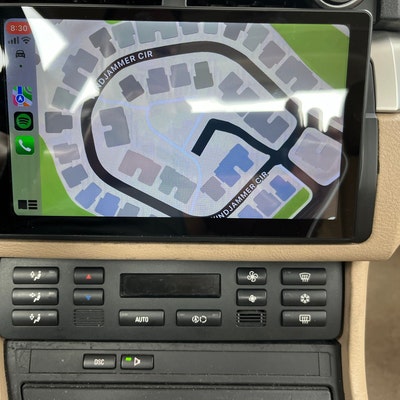 Frame for BMW E46 HVAC Relocation Bracket for Double Din Unit 3 Series ...