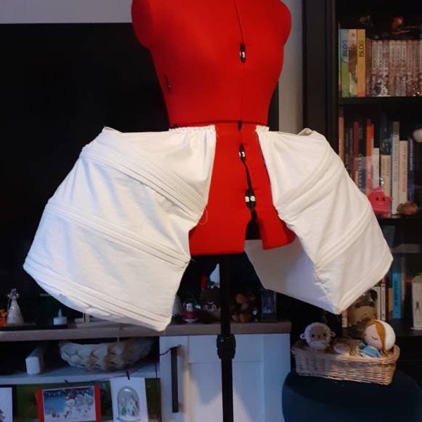 18th Panniers Side Hoops Sewing Pattern | Rococo Hoops Pattern | Robe a ...