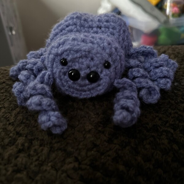 No Sew Amigurumi Spider Crochet Pattern - Etsy