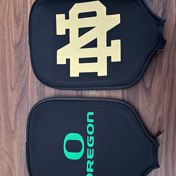 Personalized Pickleball Paddle Cover Gift Custom Pickleball Paddle Gift ...