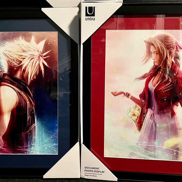 Aerith Final Fantasy VII Remake - Limited Edition Fine Art Print -FF7 ...