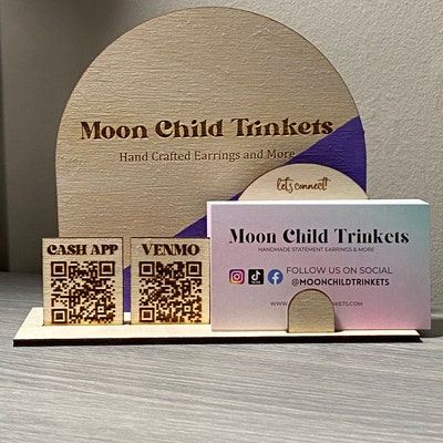 QR Sign for Business Laser File Social Sign Laser File QR Code Laser ...