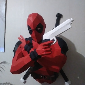 Venom Papercraft PDF Template DIY 3d Model FanArt Paper | Etsy