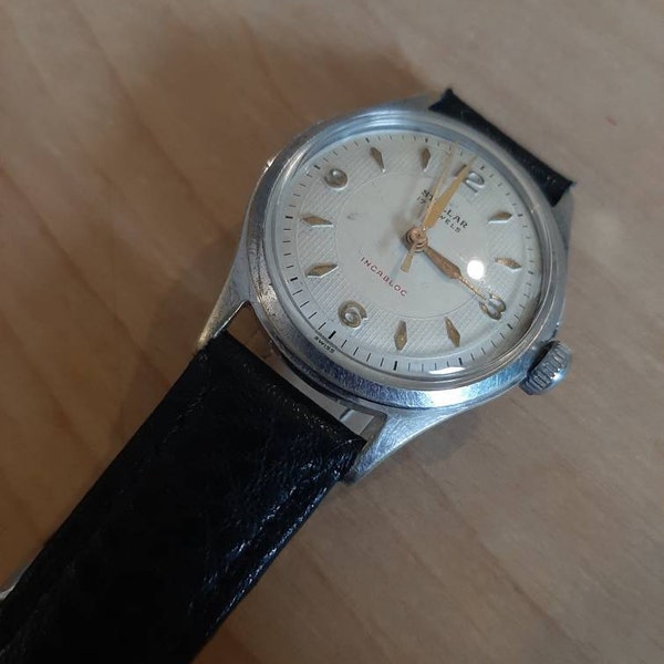 Vintage CLEBAR SWISS Made Gents Watch, 17 Jewel Hi Beat Movement, Near ...