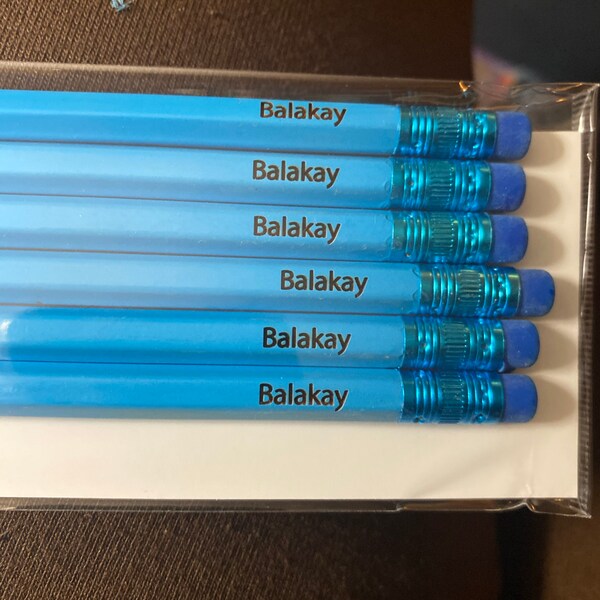 Key & Peele Substitute Teacher Pencils: Mispronounced Names, Set of 6 ...