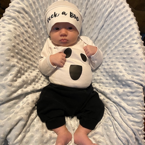 Baby Ghost Costume. Newborn Halloween Outfit. Baby Boy or Baby Girl ...