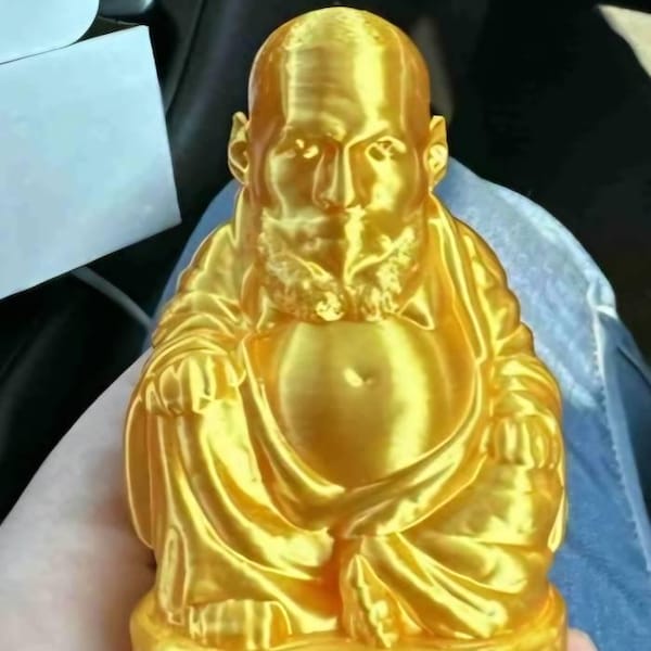 Lebron James Buddha Statue - Lebuddha, 3D Printed, Gag Gift, Desktop ...