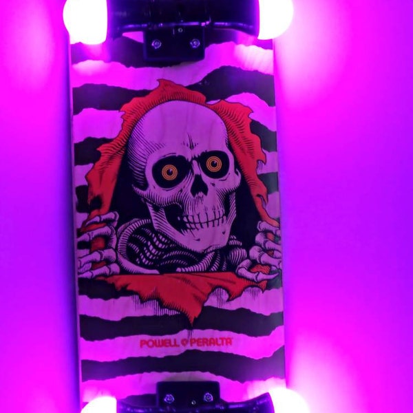 Skateboard Lamp Kit DIY | Wall Mount + Dimmer Switch Light (deck Not ...