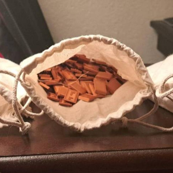 Cotton Double Drawstring Bags. 100% Organic Cotton Reusable Storage ...