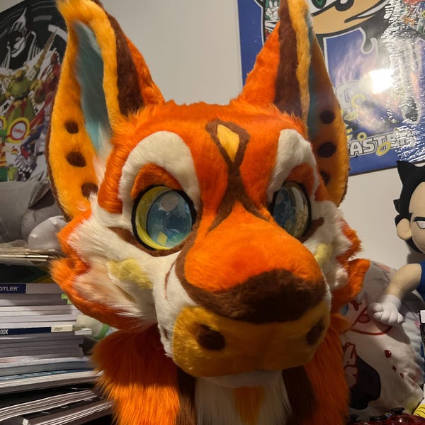 Protogen Head Custom - Fursuit Head Personalized - Furry Cospaly - Etsy