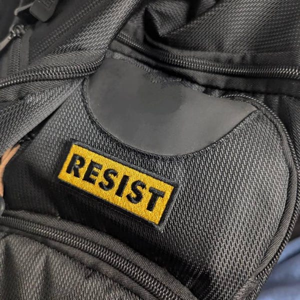 RESIST Patch - FREE Shipping - US Only - Etsy
