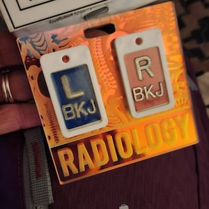 Human Anatomy Marker Set sagittal Brain Xray Markers With Initials ...