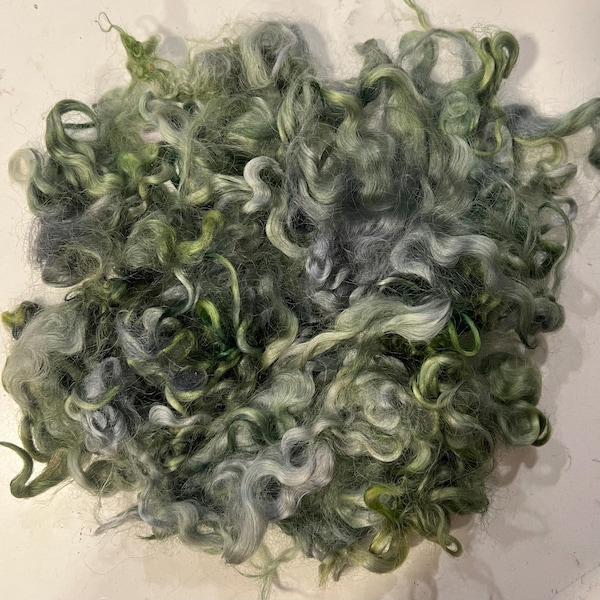 Groovy Cotswold Curly Lock Wool Felting Wool Doll Making Wool Lustrous ...