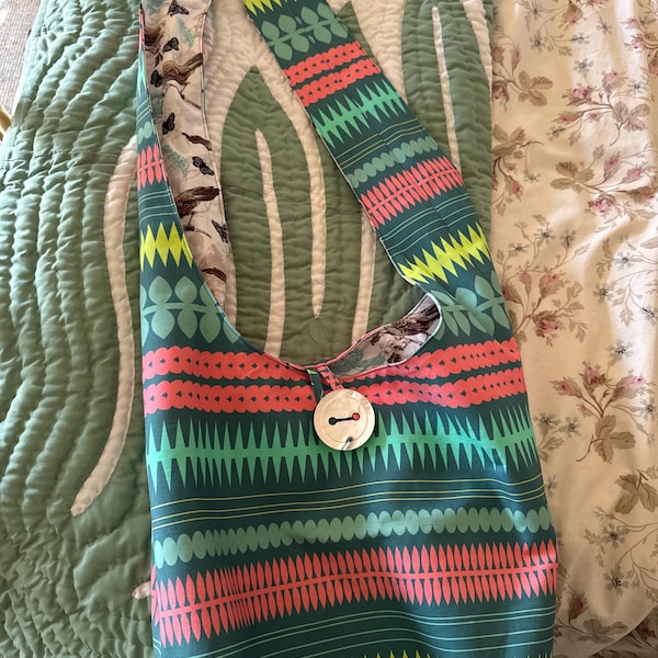 Patchwork Hobo Bag Crossbody Bag Floral Boho Bag Cotton Hippie Purse ...