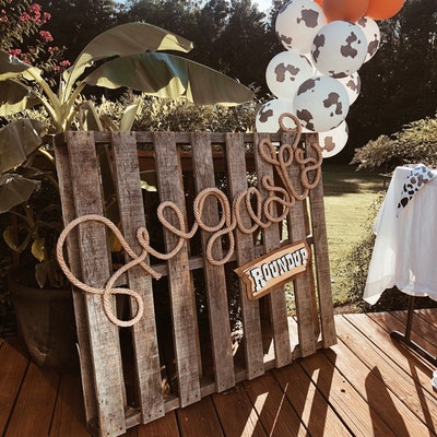 Giant Personalized Rope Wall Name for Nursery Decor, Extra Large ...