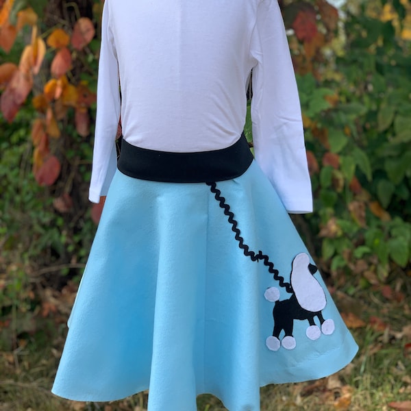 Betty's Sock Hop Poodle Skirt PDF Pattern - 2T - 16years - Etsy