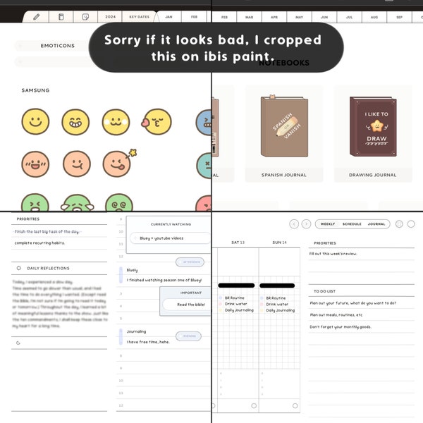 Student Digital Notebook, Notes for Students, College, Academic ...