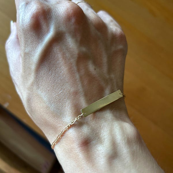 14K Gold Custom Coordinate Necklace, Personalized Coordinate | Engraved ...