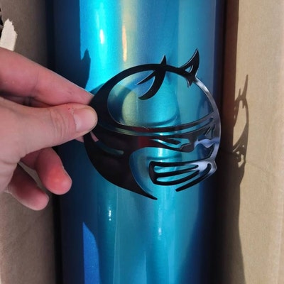 2x Hawk Bird Hellhawk Redeye Emblem Logo for Grand Cherokee Trackhawk ...