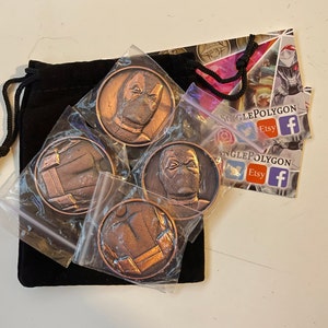 Koinosuba IOU Tokens Full Set Metal Tokens - Etsy