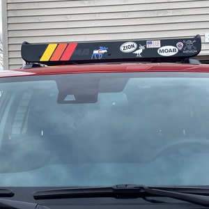 Many Colors & Sizes Tri 3 Color Retro Racing Stripes Rainbow Vinyl Die ...